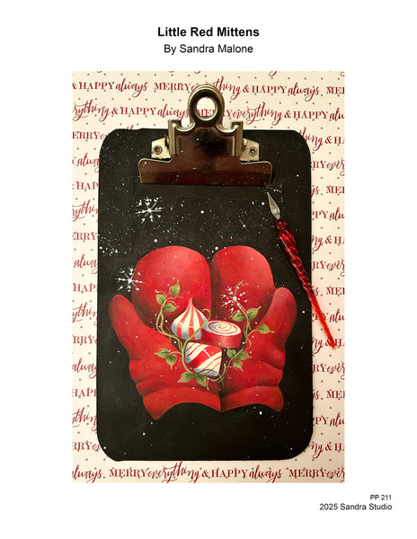Little Red Mittens – Sandrastudio