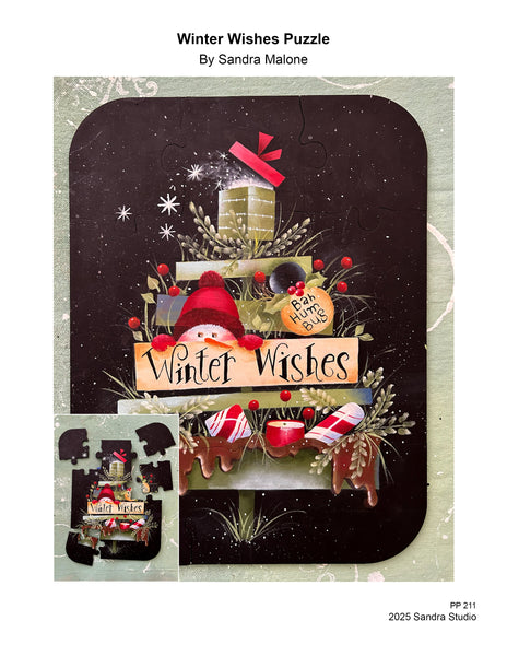 Winter Wishes Puzzle – Sandrastudio