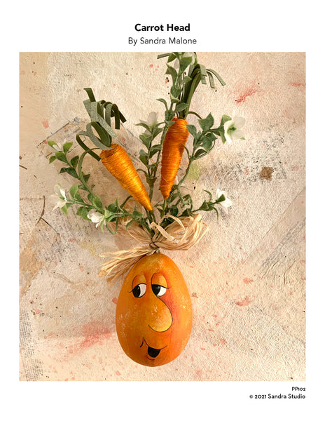 Carrot Head – Sandrastudio